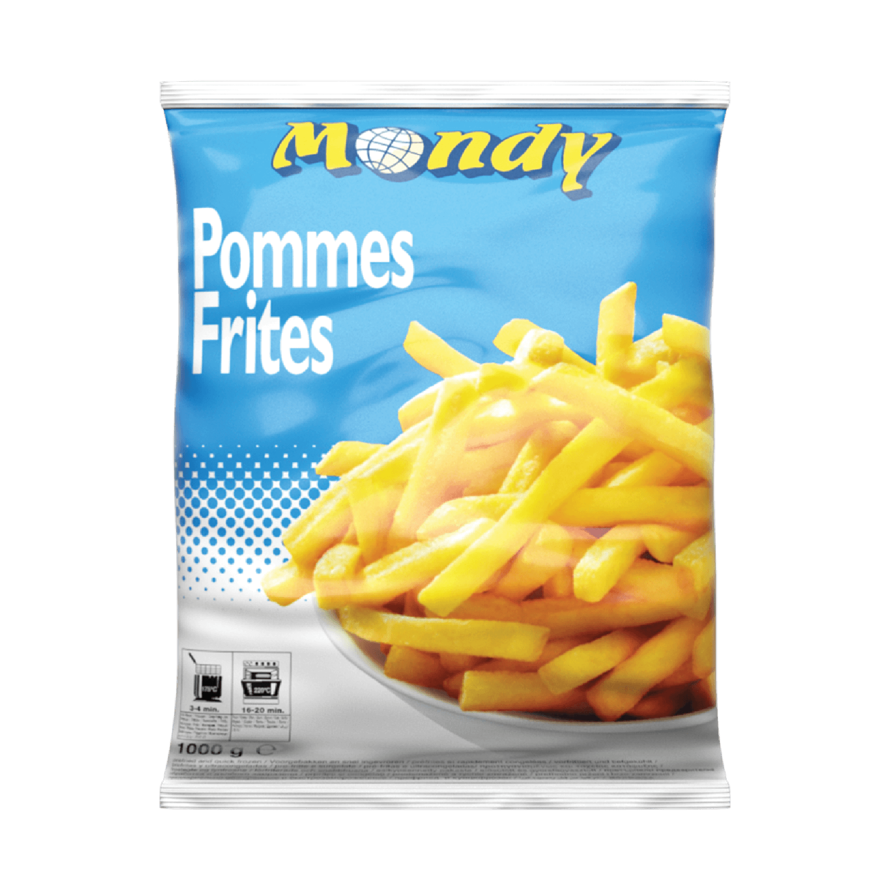 Mondy - Προτηγανισμένες πατάτες 1kg - GSBG